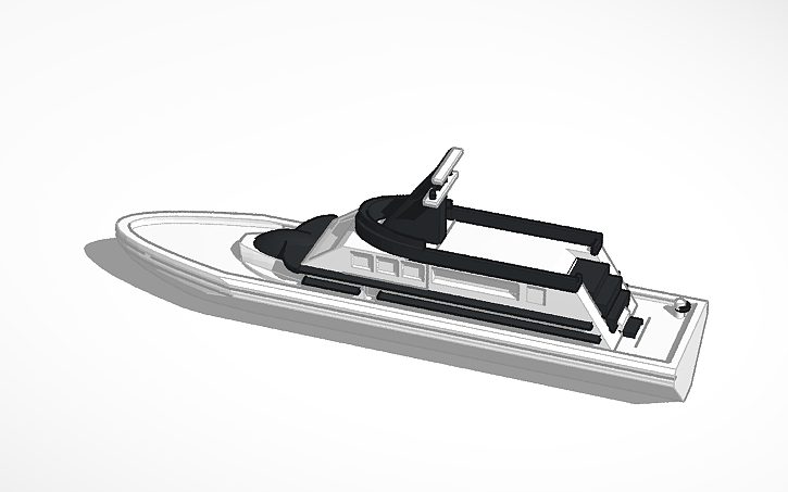 3D design Boat Ship Boot | Tinkercad