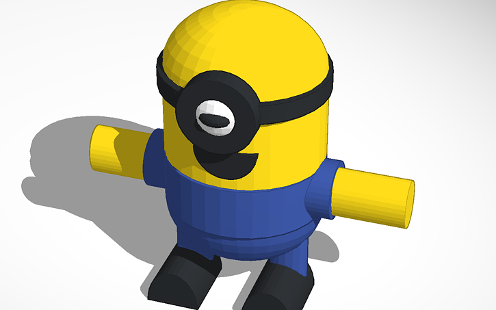 3D design Minion | Tinkercad