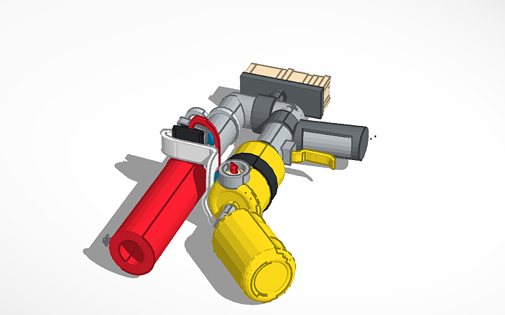 3D design Scrap mechanic spud gun | Tinkercad