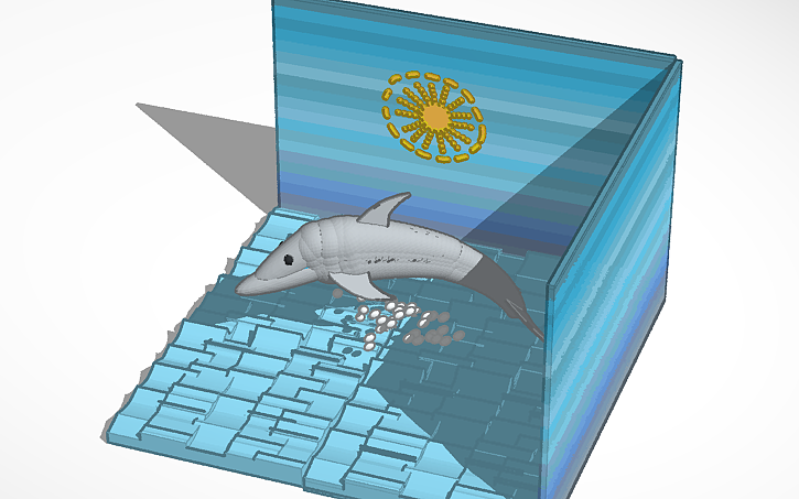 3D design Dolphin | Tinkercad