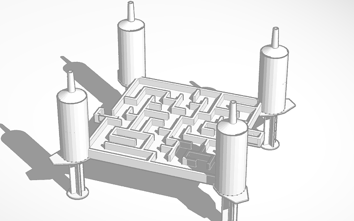 3D design Hydraulic Labyrinth Maze | Tinkercad