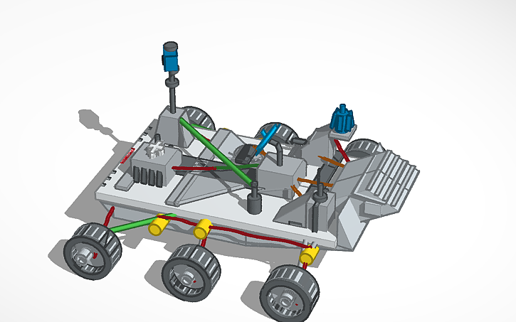 3D design My Mars Rover | Tinkercad