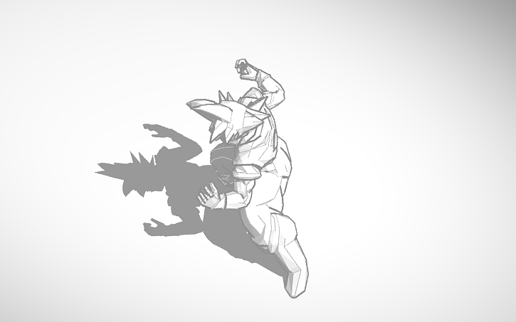 3D design Copy of Goku (Dragon ball Z) | Tinkercad