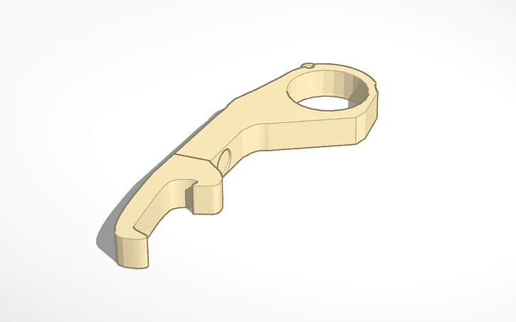3D design bottle opener | Tinkercad