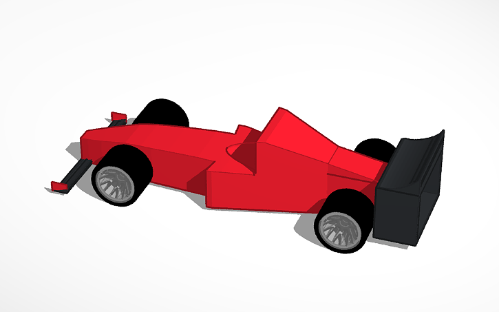 3D design F1 Car Model | Tinkercad