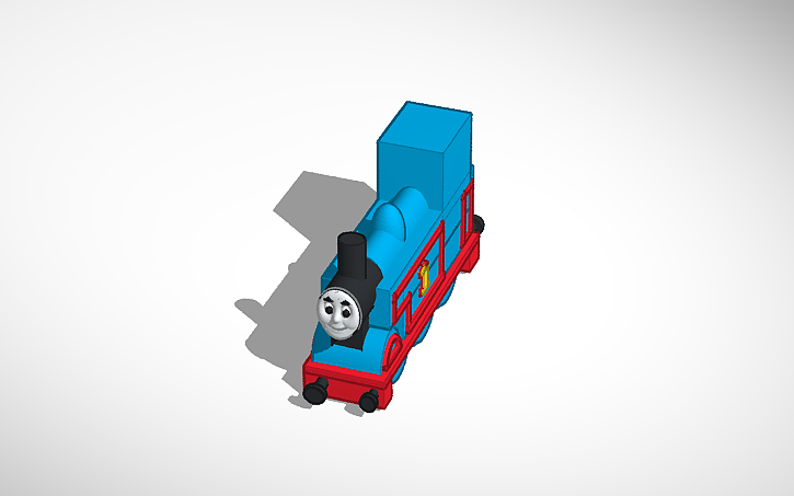 3D design Thomas the tank engine | Tinkercad