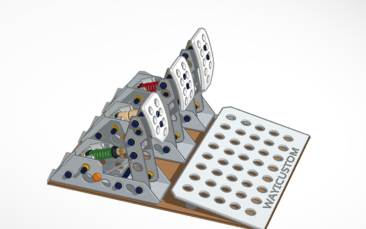 3D design Pro SIM Pedals | Tinkercad
