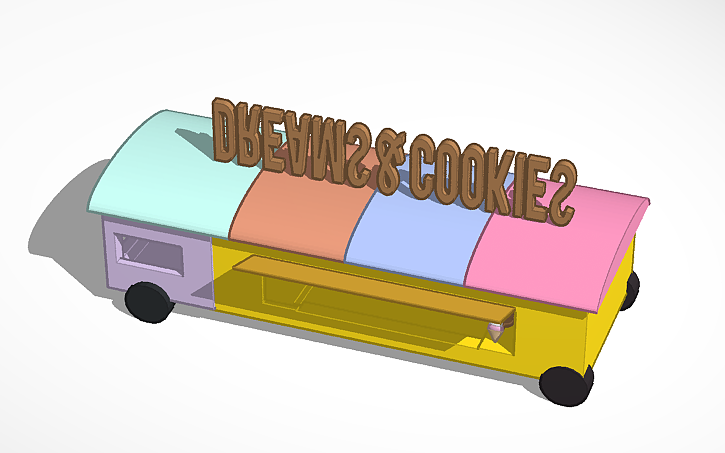 3D design food truck | Tinkercad