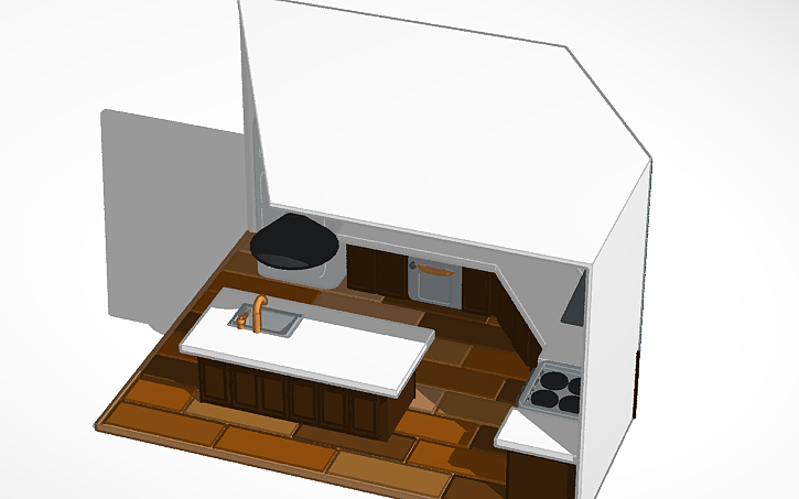 3D design Kitchen | Tinkercad