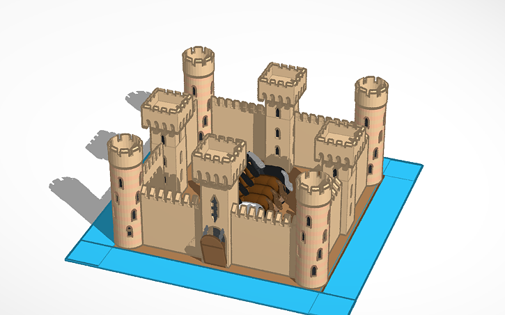 3D design Castle | Tinkercad