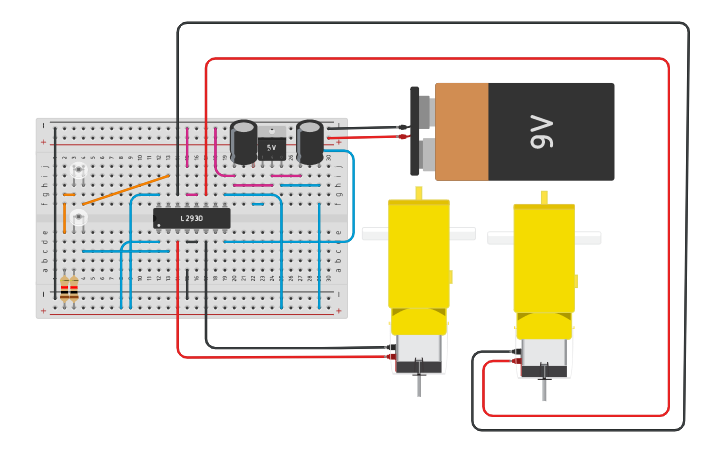 Circuit design Beam робот (Biology, Electronics, Aesthetics, Mechanics ...