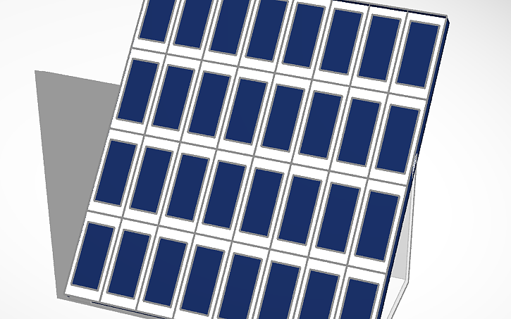 3D design Panel solar | Tinkercad