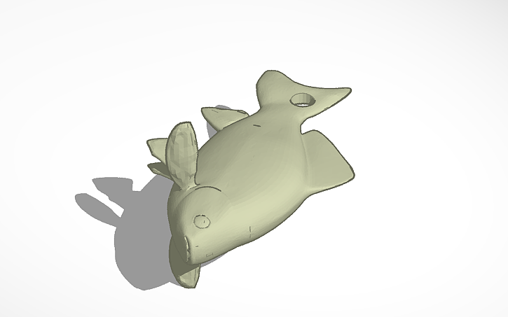 3D design Fish Keychain | Tinkercad