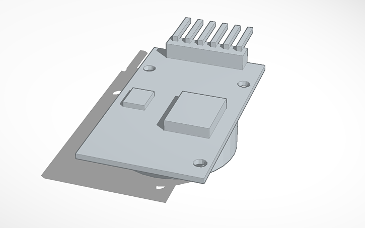 3D design DS3231 RTC Model | Tinkercad
