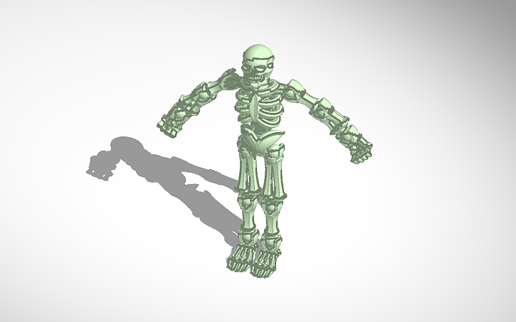 3D design Skeleton | Tinkercad