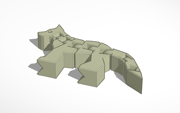 3D design Flexi Dog | Tinkercad