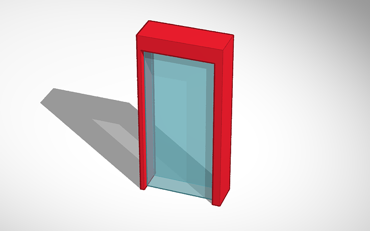 3D design Window Template | Tinkercad