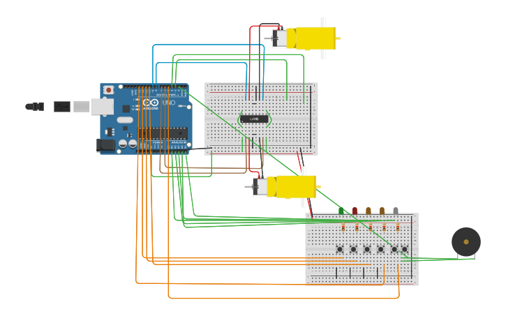 Circuit Design Circuito Motores Tinkercad