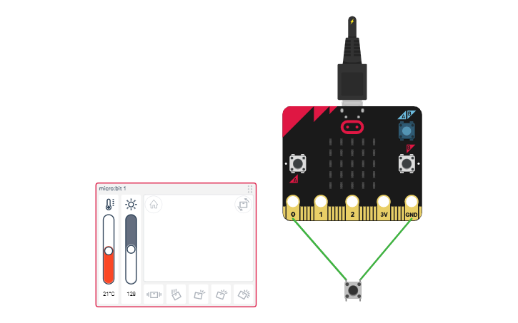 Circuit design 01_built_in_button | Tinkercad