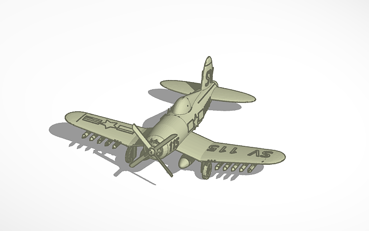 3D design Plane | Tinkercad
