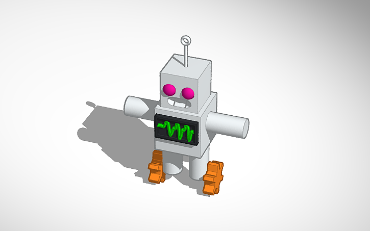3D design Robot | Tinkercad