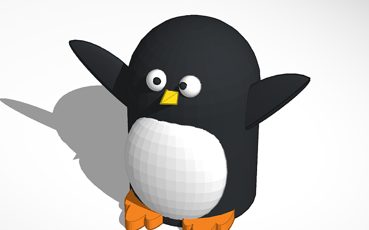3D design Penguin | Tinkercad