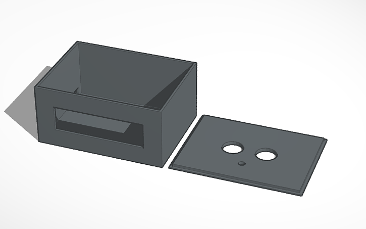 3D design Caja-Proyecto | Tinkercad