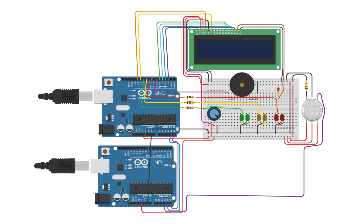 Circuit Design Iot Project Assignment 1 Arduino Gas Detector Tinkercad 2254