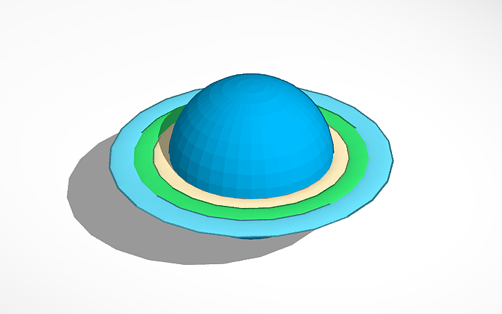 3D design Planet | Tinkercad