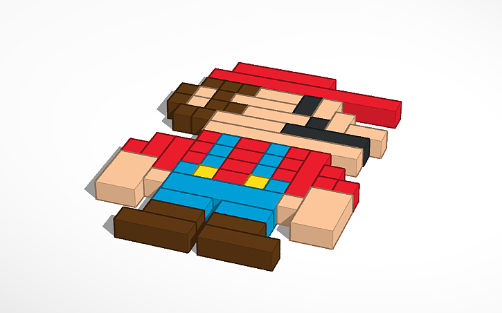 3D design mario 2d | Tinkercad