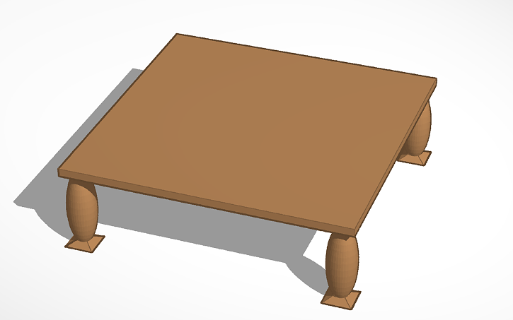 3D design A Table | Tinkercad