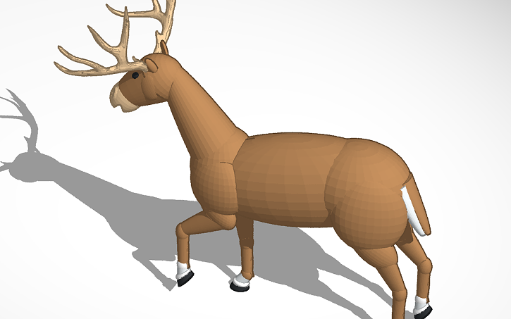 3D design Copy of Deer | Tinkercad