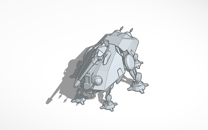 3D design Star Wars Republic AT-TE | Tinkercad