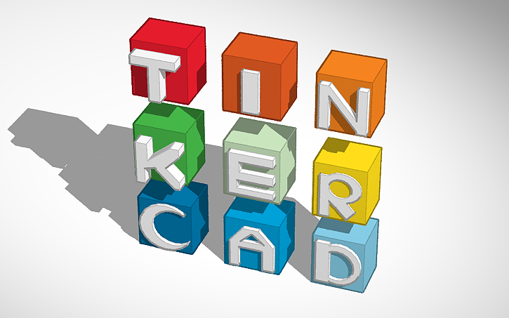 3D design tinkercad logo (self-made) | Tinkercad