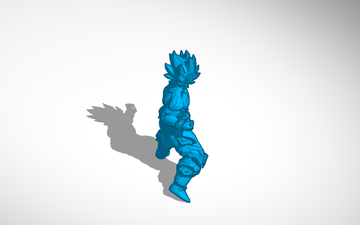 3D design Goku | Tinkercad