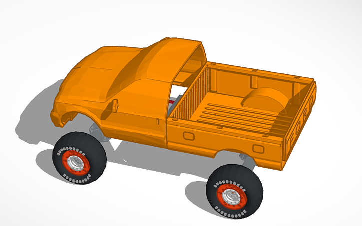 3D design Copy of Ford F350 | Tinkercad