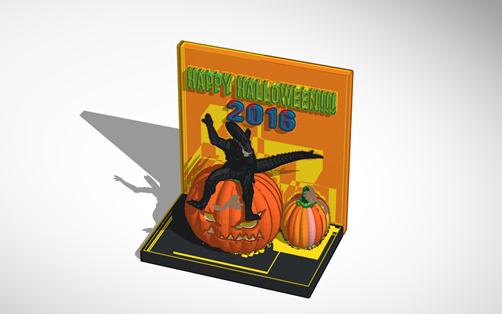 3D design Halloween 2016 | Tinkercad