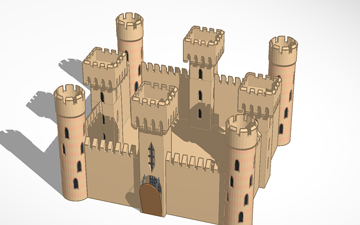 3D design big Castle | Tinkercad