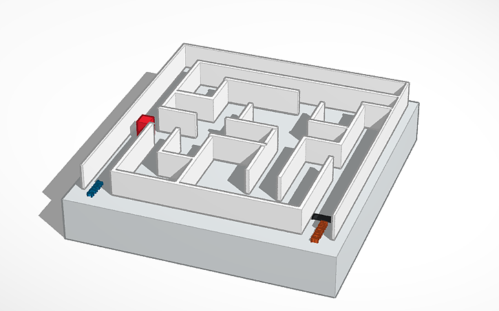 3D design MAZE | Tinkercad
