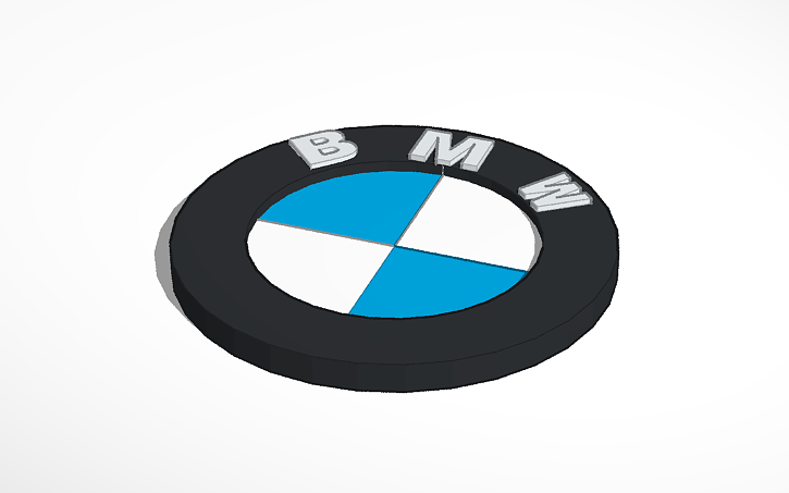 3D design BMW logo | Tinkercad