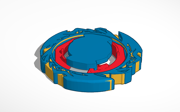 3D design ThunderBolt Valkyrie? (Beyblade Burst DB) | Tinkercad 3D design ThunderBolt Valkyrie? (Beyblade Burst DB) | Tinkercad