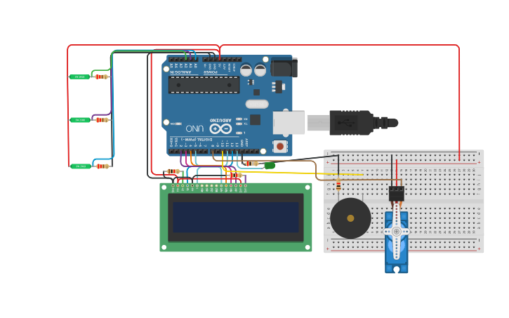Circuit design Earthquake Detector Alarm w/ Automatic Door Switch ...