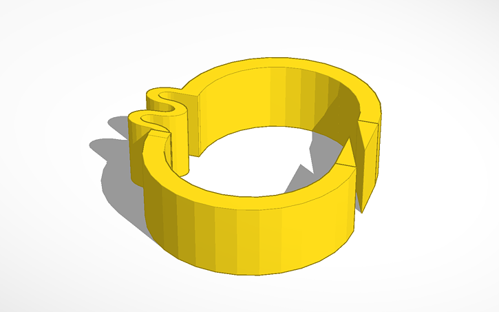 3D design Flexible Cable Clamp | Tinkercad