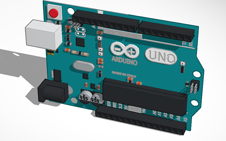 3d Design Arduino Uno R3 Tinkercad 0636