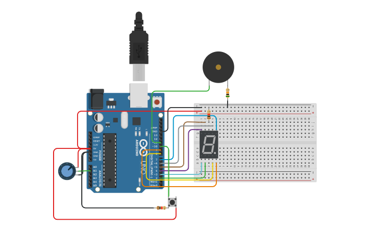 Circuit design 013-Bomb-Code | Tinkercad