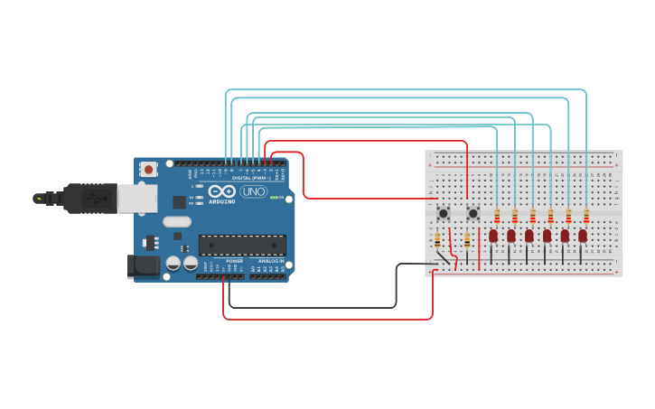 Circuit design circuito pull up (3) | Tinkercad