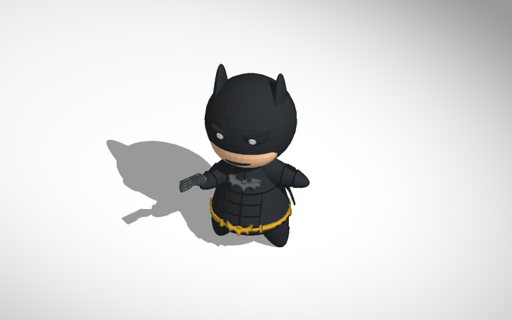 3D design batman | Tinkercad