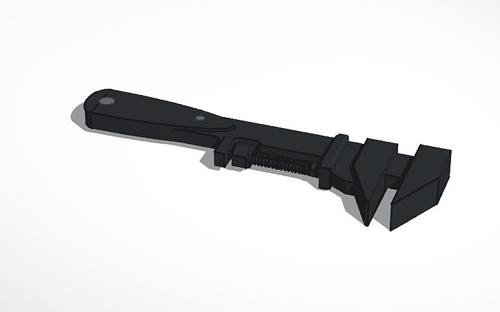 3D design engineer's wrench tf2 | Tinkercad