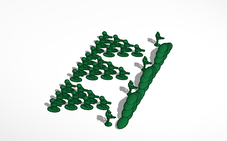 3D design TOY SOLDIER ARMY | Tinkercad
