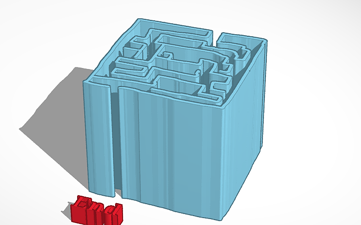 3D design Easy Maze | Tinkercad